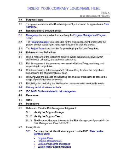 AS9120 Rev B Procedures - AS9120 Store